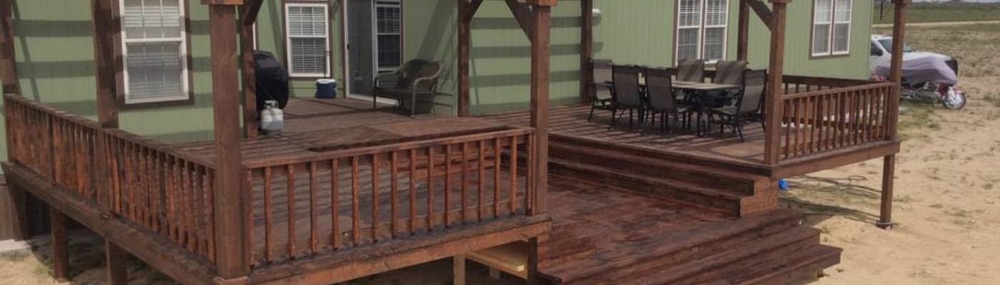 Custom Built Porches Offers Decks in Seminole, TX 79360